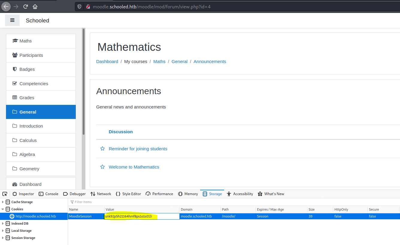 Hackthebox Schooled writeup - WHATINFOTECH
