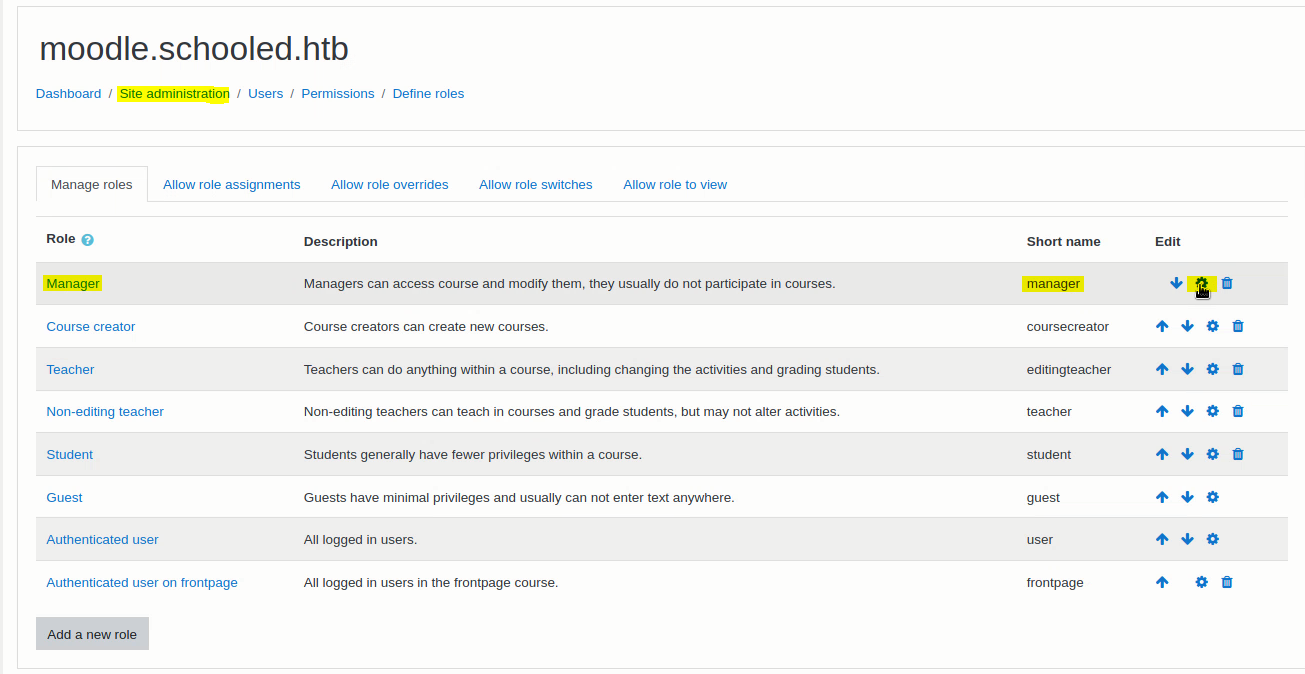 Hackthebox Schooled writeup - WHATINFOTECH